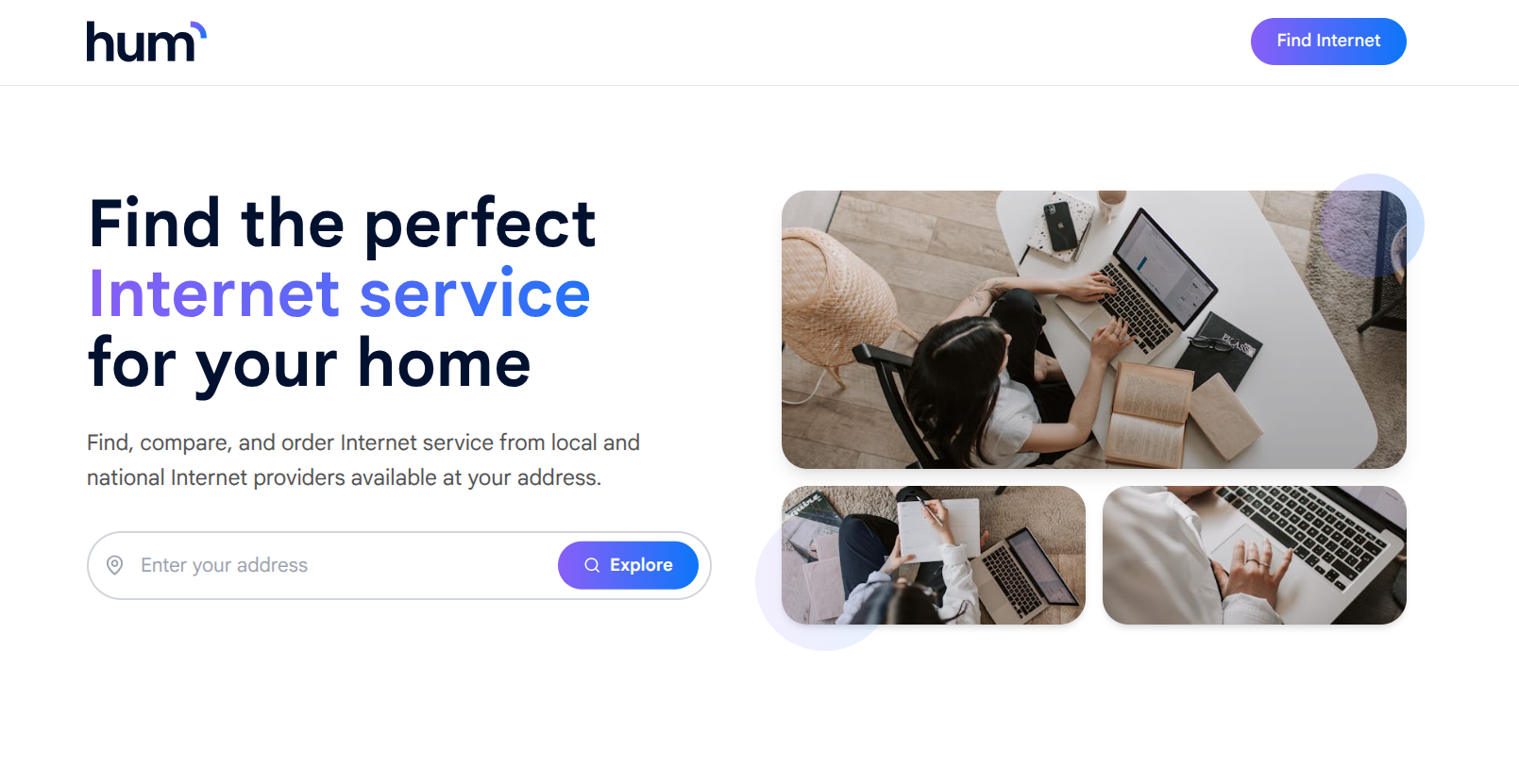 Hum - Find better Internet for your home